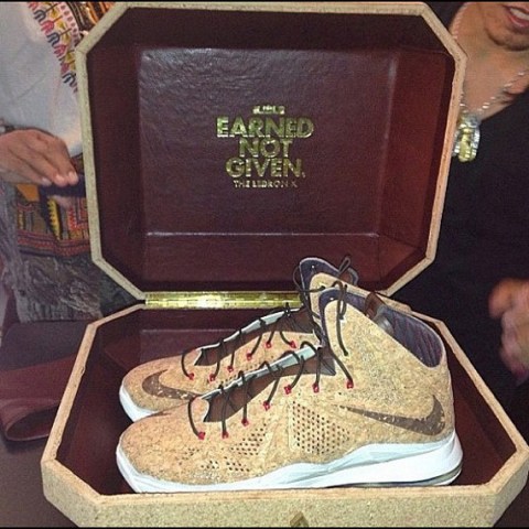 Nike LeBron X "Cork" Packaging - SneakerNews.com