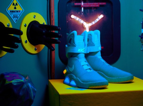 Nike Mag 2011 Display at Main Source - SneakerNews.com