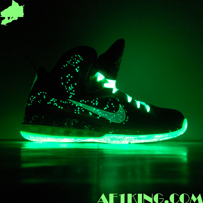 Nike LeBron 9 "Spaceman" Customs by AF1King - SneakerNews.com