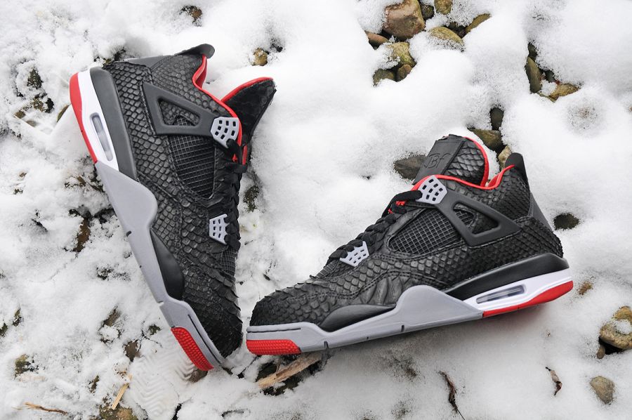 Air Jordan IV “Python” Customs by JBF - Release Info - SneakerNews.com