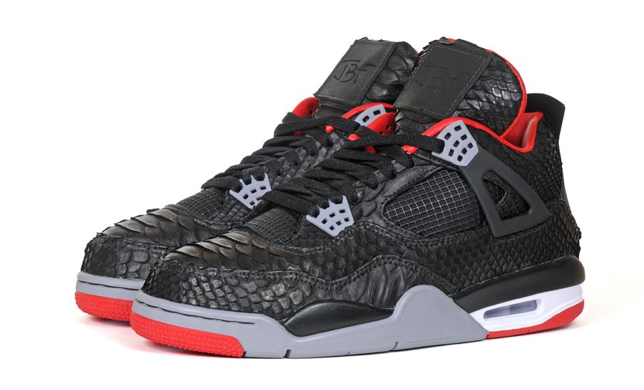 Air Jordan IV “Python” Customs by JBF - Release Info - SneakerNews.com