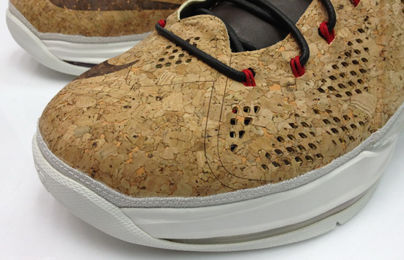 Nike LeBron X "Cork" - Classic Brown - University Red - SneakerNews.com