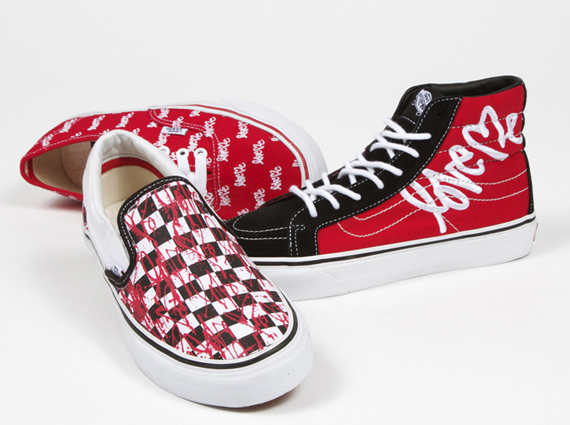 Curtis Kulig x Vans "LOVE ME" Collection - SneakerNews.com