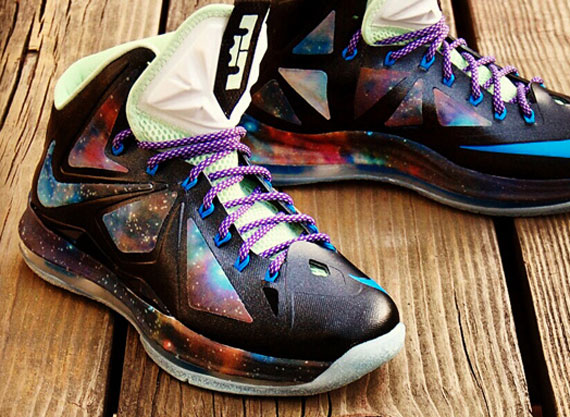 Nike LeBron X “King of Galaxy” Customs by GourmetKickz - SneakerNews.com