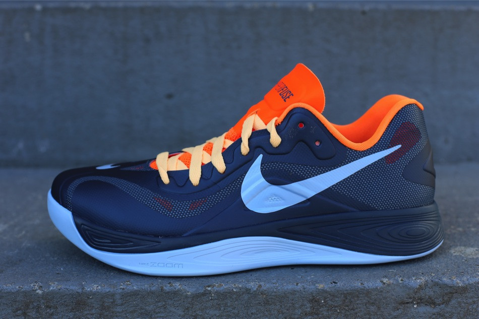 Nike Zoom Hyperfuse 2012 Low - Squadron Blue - Total Orange ...
