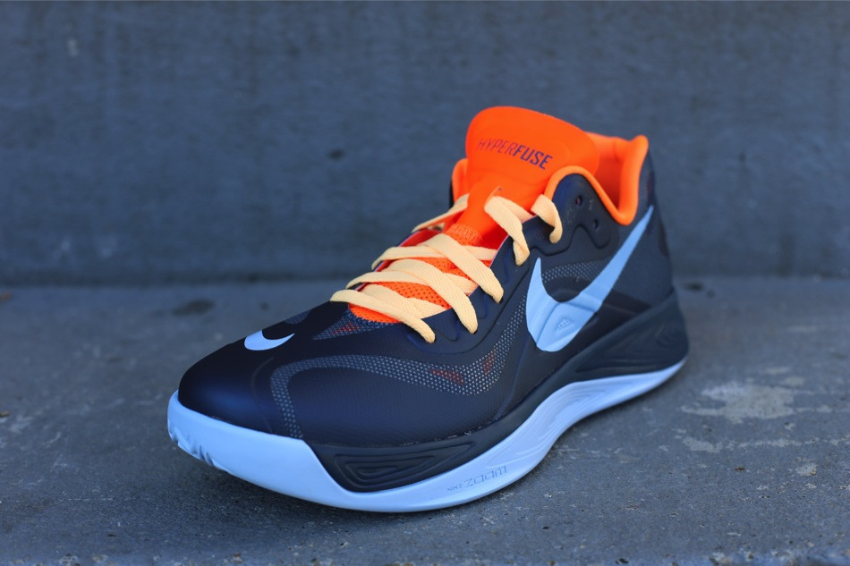 Nike Zoom Hyperfuse 2012 Low - Squadron Blue - Total Orange ...