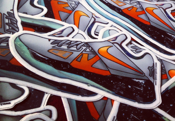 Sneaker-Inspired Stickers by Laced Loosely - SneakerNews.com