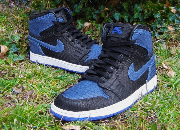 Air Jordan 1 "Royal Python" Customs by JBF - SneakerNews.com