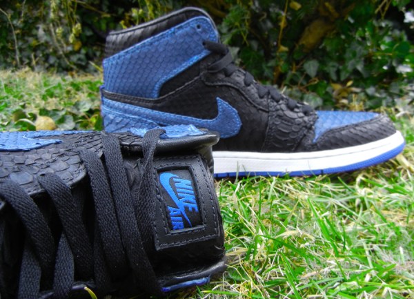 Air Jordan 1 "Royal Python" Customs by JBF - SneakerNews.com