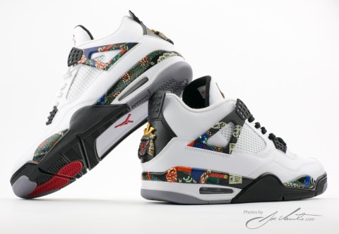 Air Jordan IV "Samurai" Customs by El Cappy - SneakerNews.com