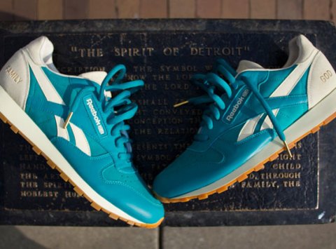 Burn Rubber x Reebok Classic Leather "Spirit of Detroit" - SneakerNews.com