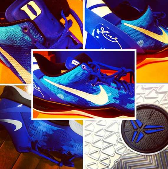 Nike Kobe 8 "Duke" PE - SneakerNews.com