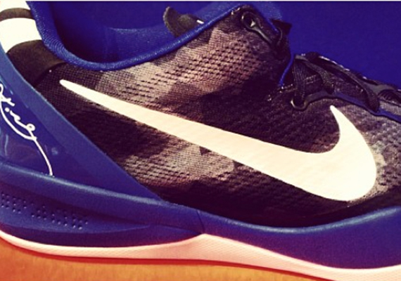 Nike Kobe 8 "Duke" Black/White PE - SneakerNews.com