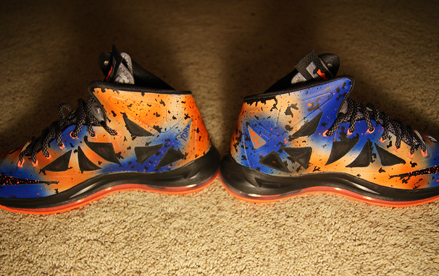 Nike LeBron X "New York Nights" Customs by KSM - SneakerNews.com