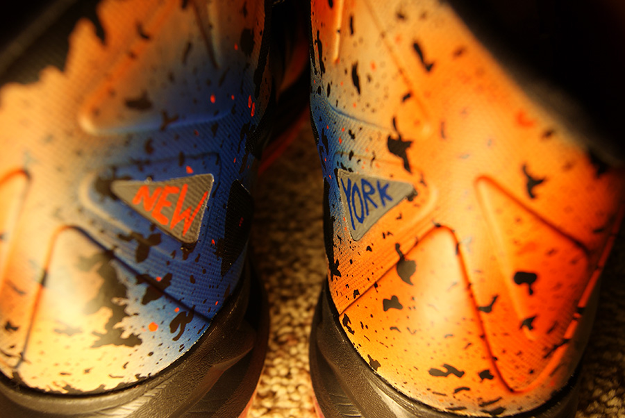 Nike LeBron X "New York Nights" Customs by KSM - SneakerNews.com