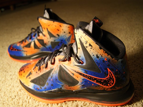 Nike LeBron X "New York Nights" Customs by KSM - SneakerNews.com