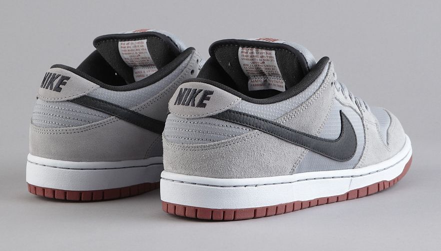 Nike SB Dunk Low - Wolf Grey - Anthracite - Light Redwood - SneakerNews.com
