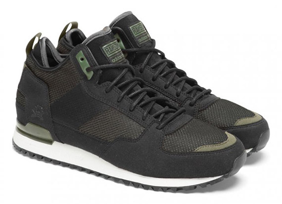 RANSOM x adidas Originals Military Trail - Black - Olive - SneakerNews.com