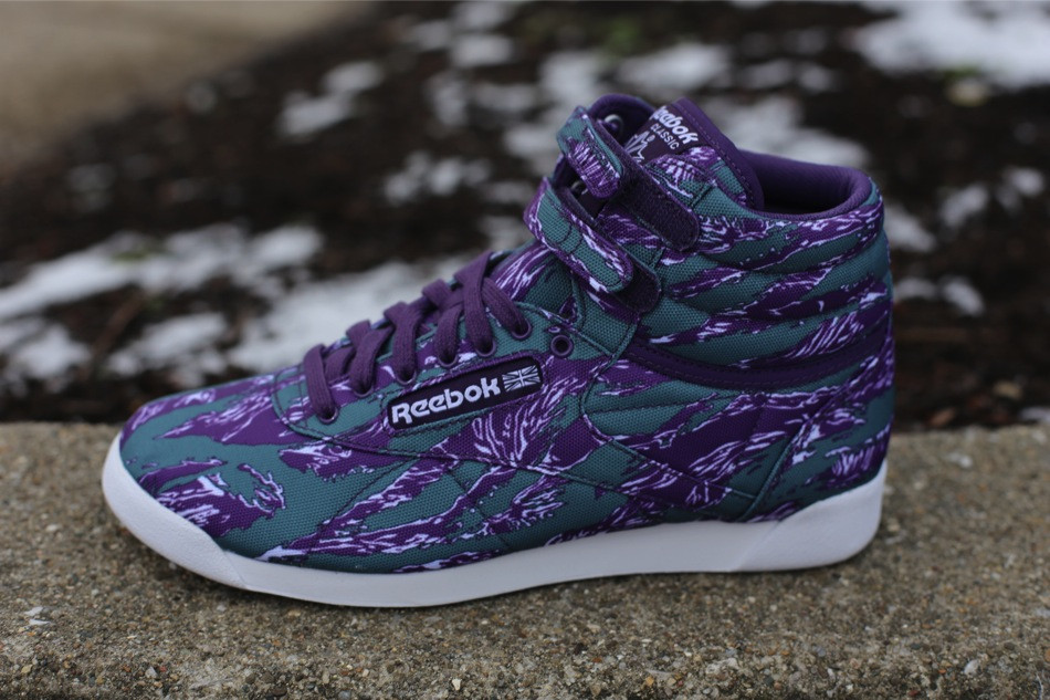 Reebok Freestyle Hi "Tiger Camo" - SneakerNews.com
