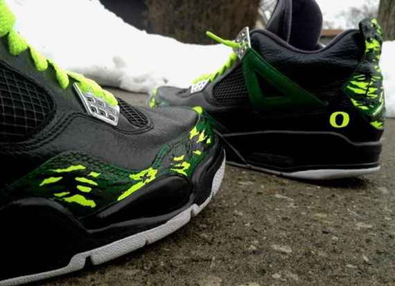 Air Jordan IV "Duck Camo" by DeJesus Customs - SneakerNews.com