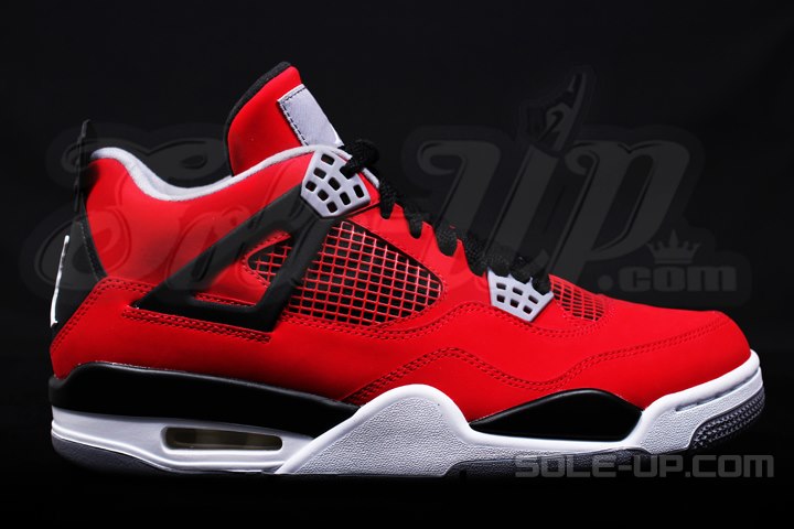 Air Jordan IV "Fire Red Nubuck" - SneakerNews.com
