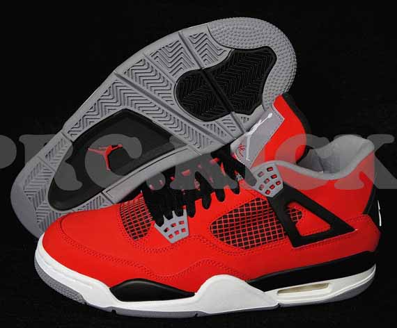 Air Jordan IV "Fire Red Nubuck" - Available Early on eBay - SneakerNews.com