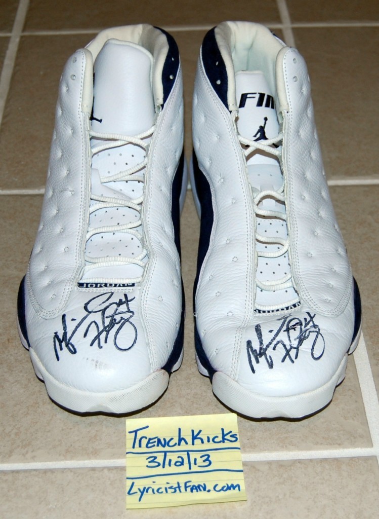Air Jordan XIII - Michael Finley Autographed Mavs PE - SneakerNews.com