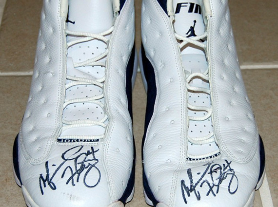 Air Jordan XIII - Michael Finley Autographed Mavs PE - SneakerNews.com