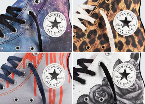 Converse Chuck Taylor All Star "Design Your Own" - Graphic Options ...