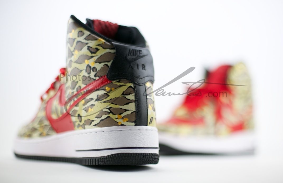Nike Air Force 1 High "Multi-Camo" Customs by El Cappy - SneakerNews.com