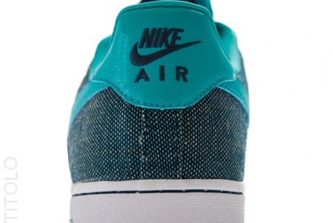 Nike Air Force 1 Low Canvas - Squadron Blue - Sport Turquoise ...