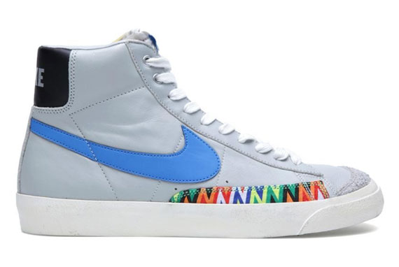 Nike Blazer Mid '77 Premium VNTG - Strata Grey - Photo Blue ...