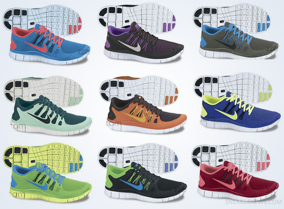 Nike Free 5.0+ - Upcoming Colorways - SneakerNews.com