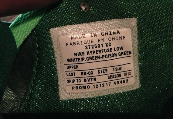 Nike Hyperfuse 2012 Low - Rajon Rondo "Home" PE - SneakerNews.com