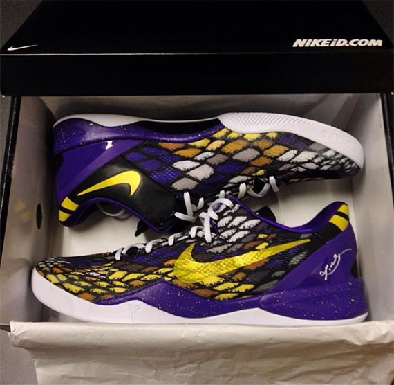 Nike Kobe 8 iD "Home" #COUNTONKOBEiD - SneakerNews.com