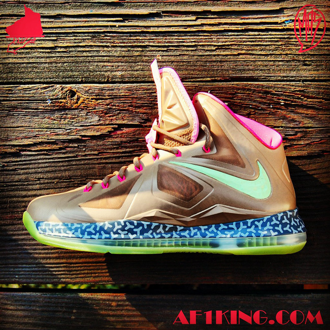 Nike LeBron X "Net Yeezy” Customs by Gourmet Kickz - SneakerNews.com