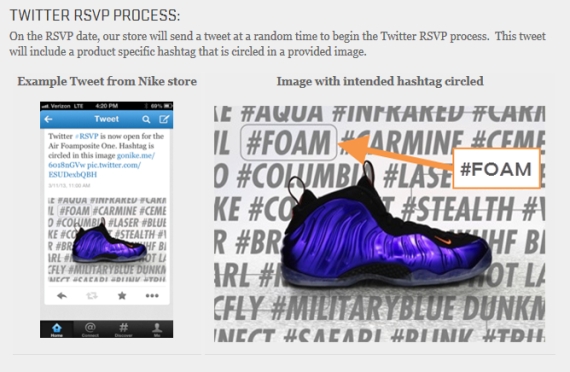 Nike Updates Twitter RSVP System - SneakerNews.com
