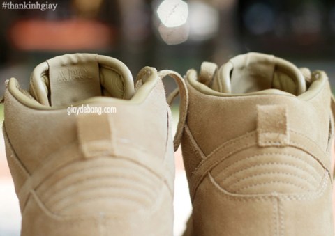 A.P.C. x Nike Dunk High - Beige - SneakerNews.com