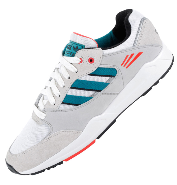 adidas Originals Tech Super - White - Teal - Red - SneakerNews.com