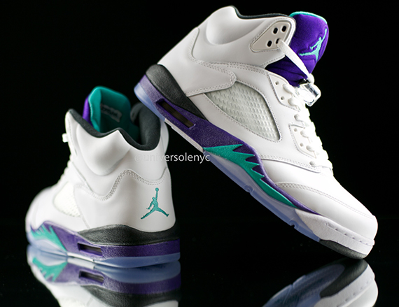 Air Jordan V Retro "Grape" - SneakerNews.com