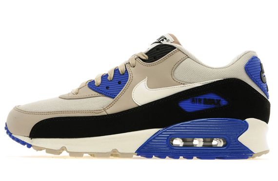 Nike Air Max 90 Essential - Light Bone - Stone - Blue - SneakerNews.com