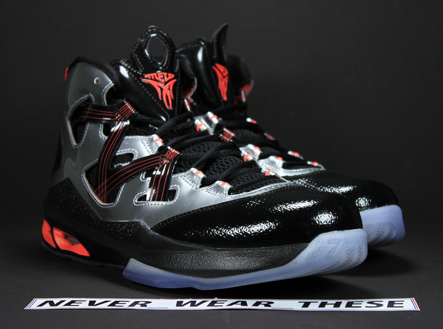 Jordan Melo M9 - Black - Silver - Crimson | Unreleased Sample ...