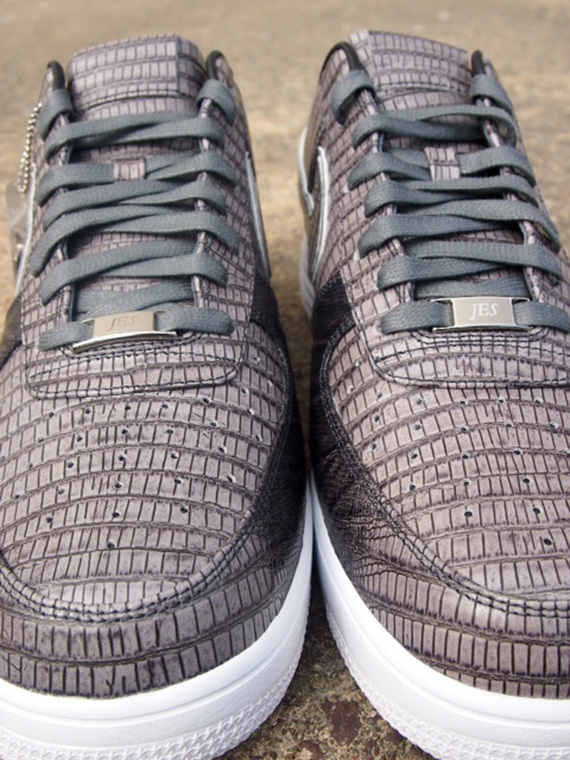 Nike Lunar Force 1 "Lizard Skin" Bespoke by Slovadon - SneakerNews.com