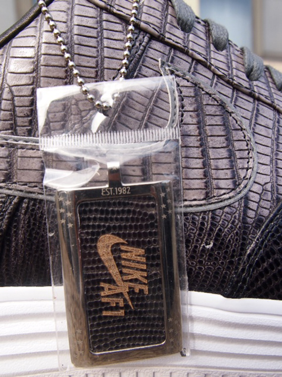 Nike Lunar Force 1 "Lizard Skin" Bespoke by Slovadon - SneakerNews.com