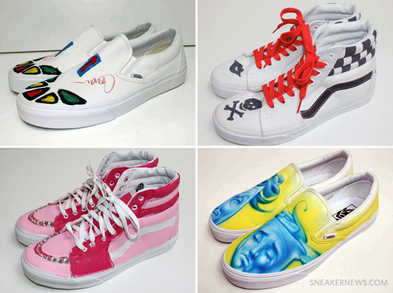 Vans Custom Culture 2013 - Celebrity Ambassador Designs - SneakerNews.com