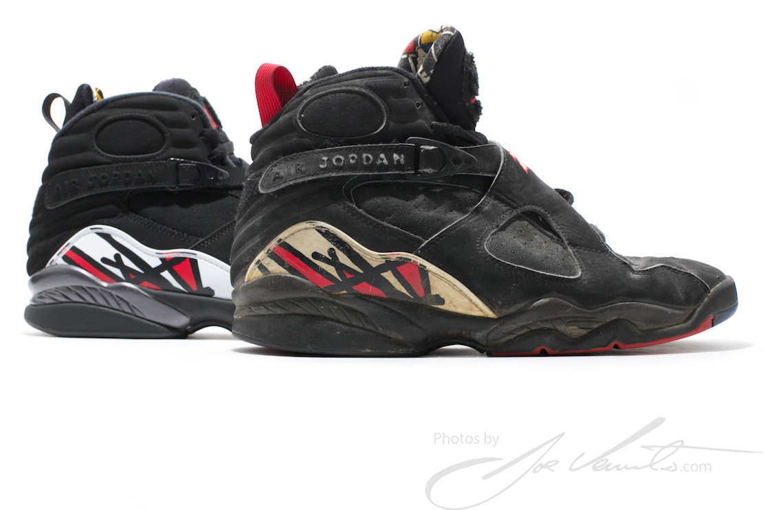 Air Jordan VIII "Playoffs" - 1993 Original vs. 2013 Retro Comparison ...