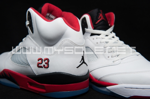 Air Jordan 5 "Fire Red" - SneakerNews.com
