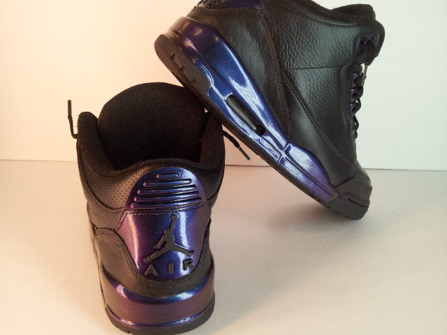 Air Jordan III "Invisibility Cloak" Customs by Overdose of Opulence ...