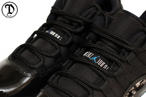 Air Jordan XI Low "Space Jam" by Dank Customs - SneakerNews.com