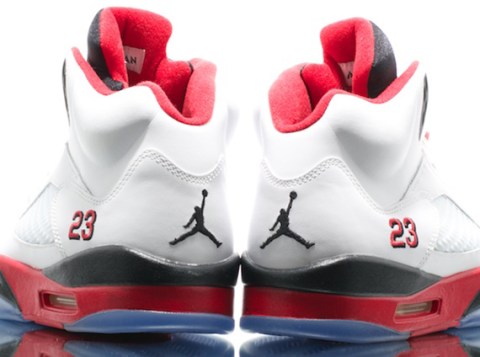 "Fire Red" Air Jordan V - SneakerNews.com